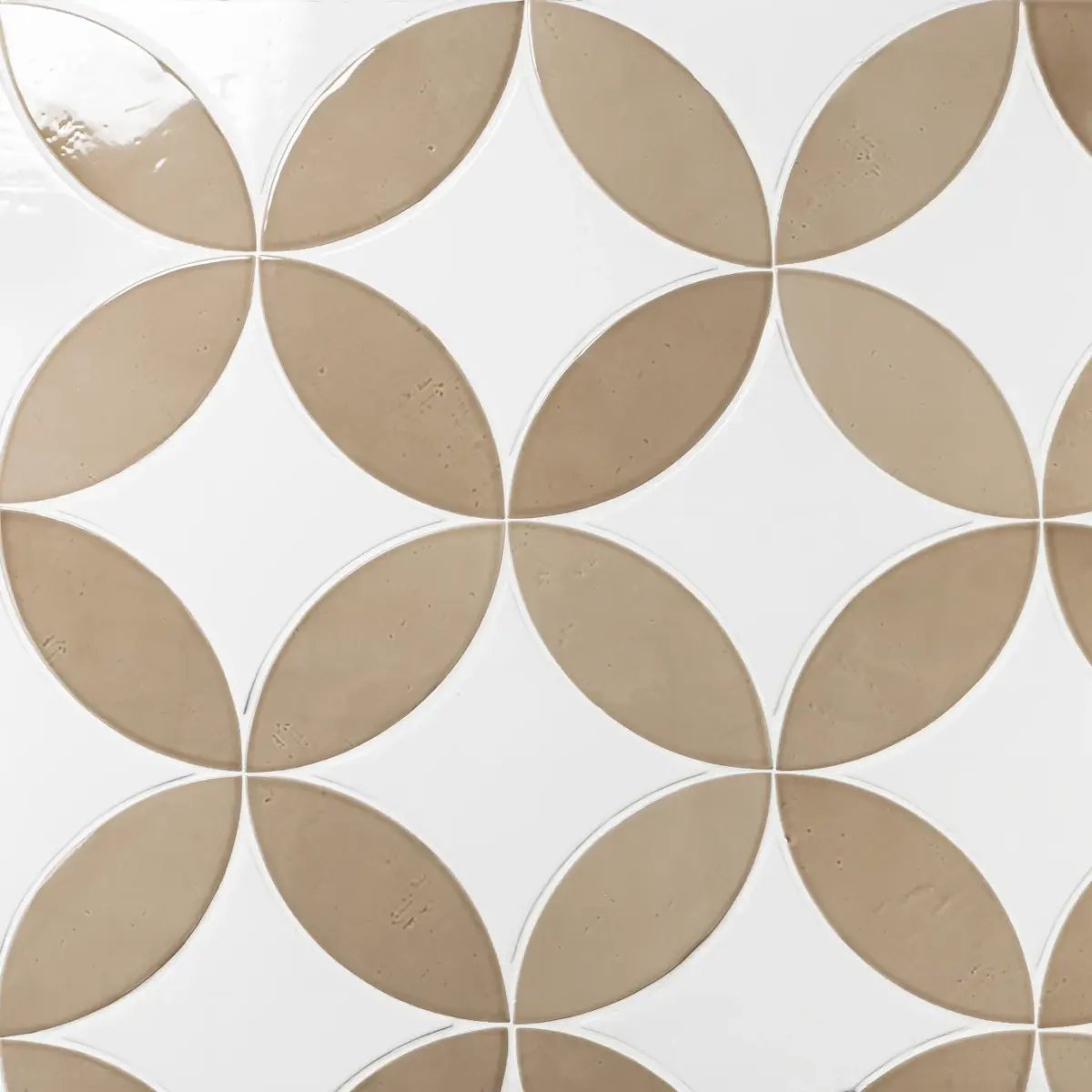 Legacy 6.5″ x 6.5″ Glossy Kite Porcelain Tile in White - Beyond ...