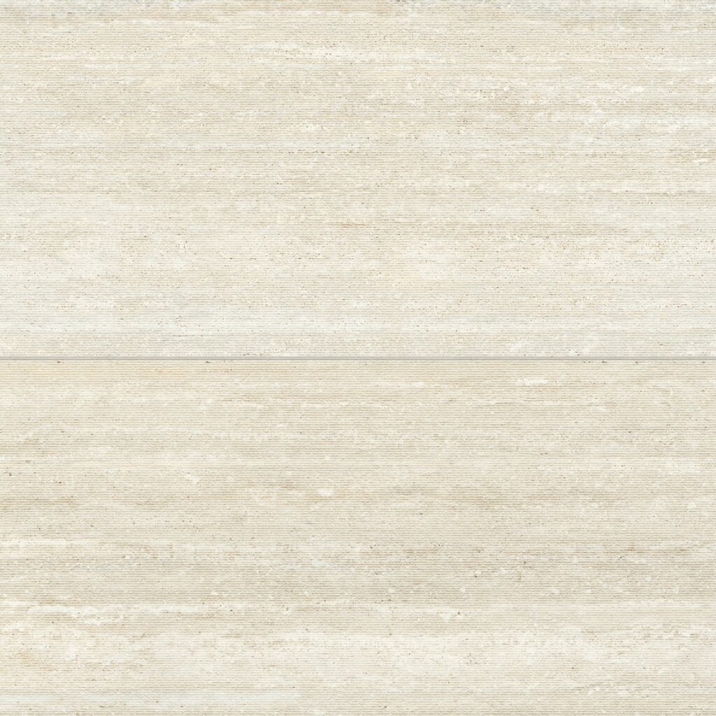 Opus Travertine 24×48 Porcelain Chiseled Deco Wall Tile Matt - Beyond ...