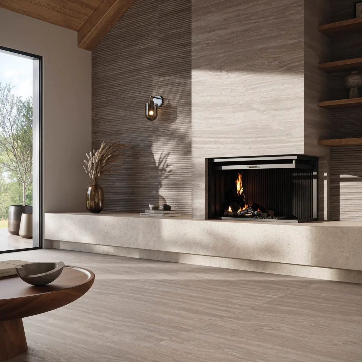 Tivoli Terra 24×48 Porcelain Field Tile Natural - Beyond Flooring USA